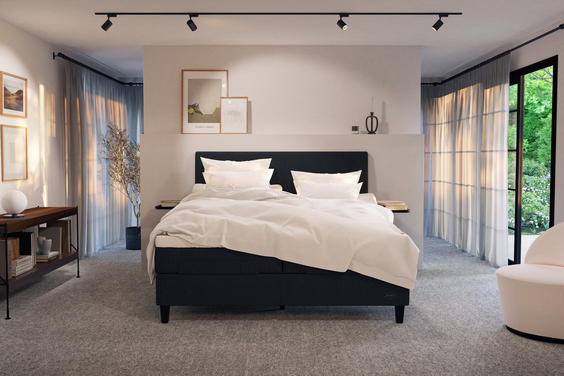 Jensen Store: The sleep that makes your day. Luxury Scandinavian beds.